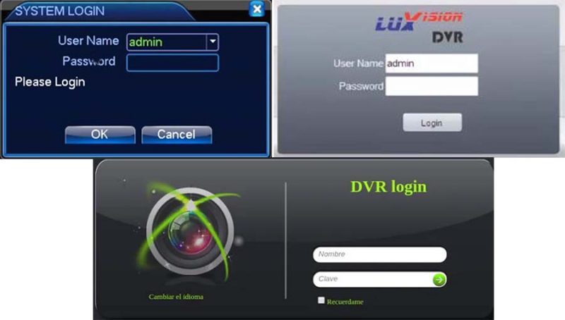 How to Reset H.264 DVR NVR (forgotpassword) - NVR IPCAMERA SECURITY