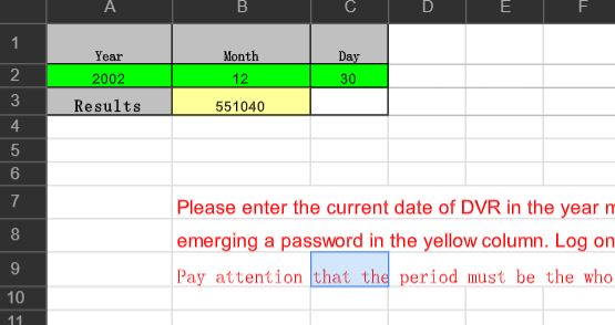 How to Reset H.264 DVR NVR (forgotpassword) - NVR IPCAMERA SECURITY