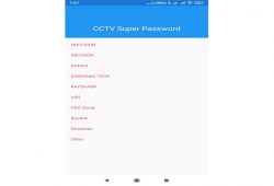 CCTV Super Password New Version All Brand - NVR IPCAMERA SECURITY