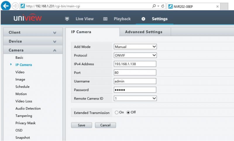How To Set Up Audio On Uniview - NVR IPCAMERA SECURITY