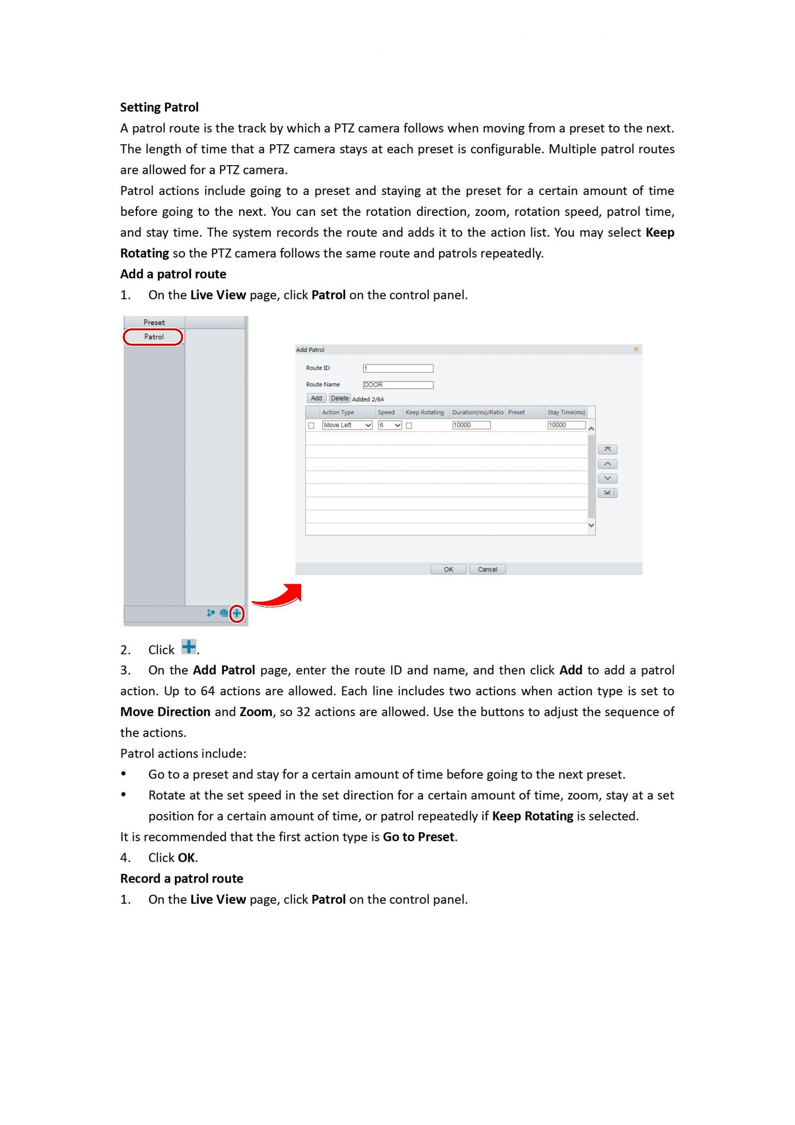 How to set PTZ control? UNV Device - NVR IPCAMERA SECURITY