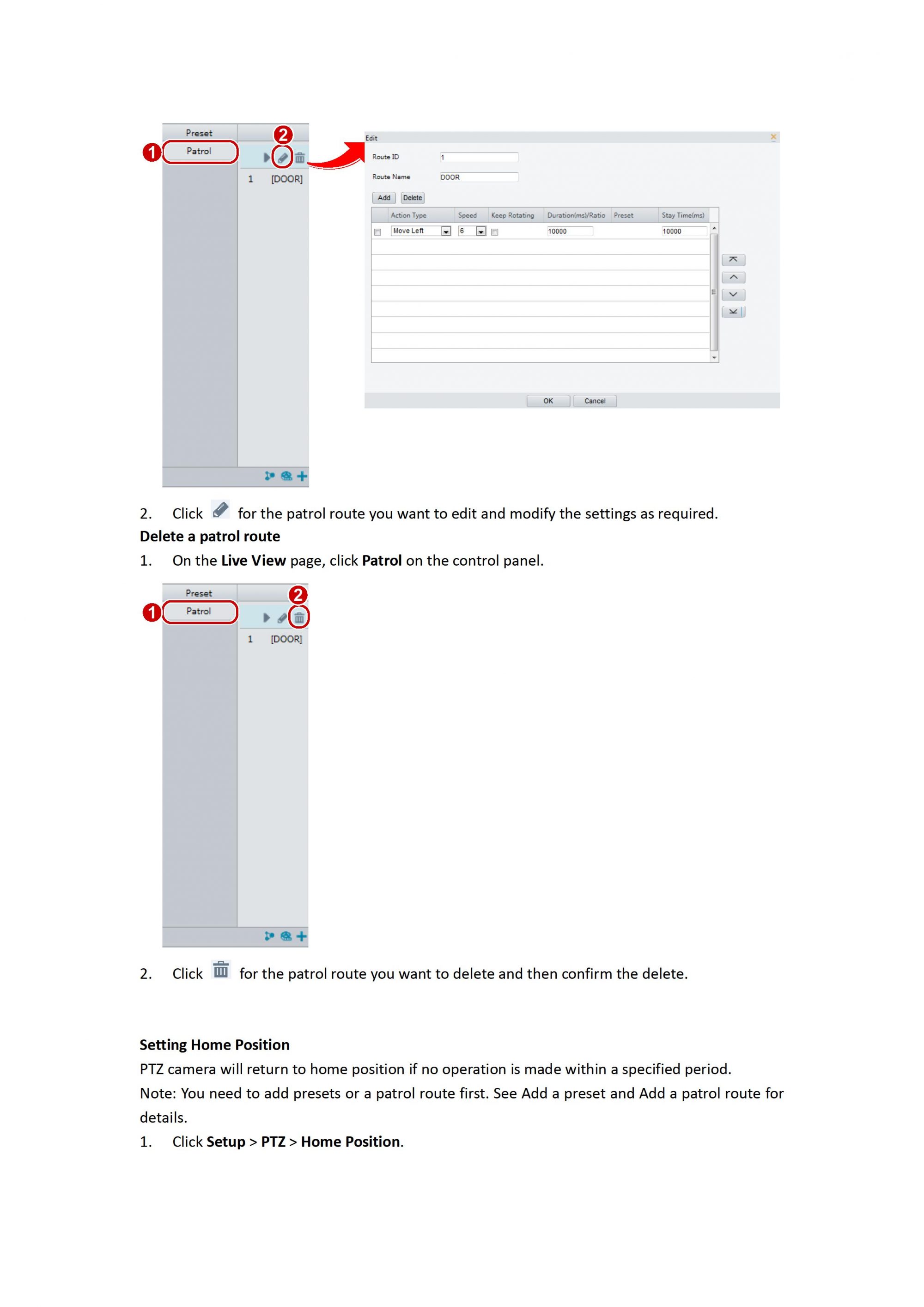 How to set PTZ control? UNV Device - NVR IPCAMERA SECURITY