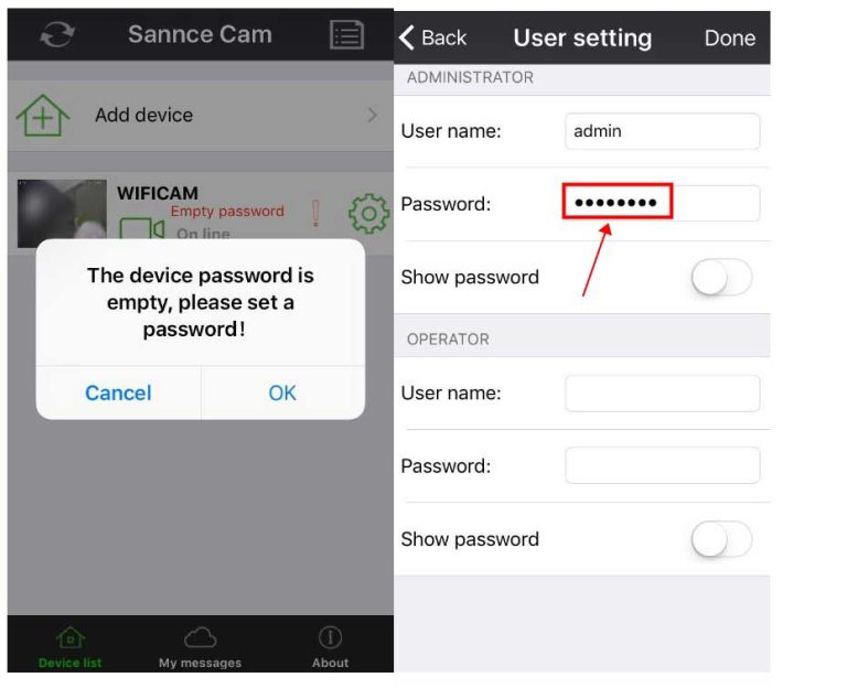 How to connect camera to the phone without ethernet cable? - NVR ...