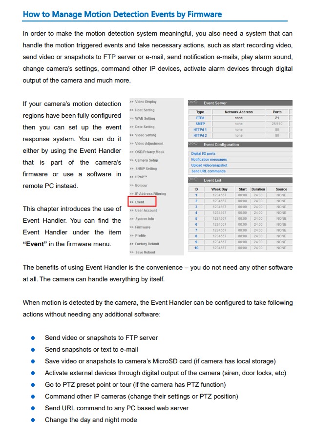 How to Use Motion Detection in ACTi Cameras - NVR IPCAMERA SECURITY