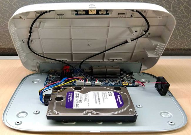 DVR NVR how to remove and replace hard drive - NVR IPCAMERA SECURITY