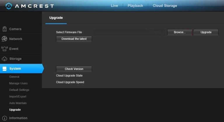 New Amcrest Firmware All Products - NVR IPCAMERA SECURITY