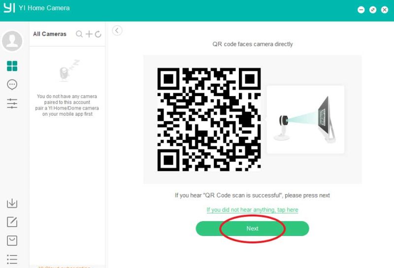 How To YI Home PC App setup pairing - NVR IPCAMERA SECURITY