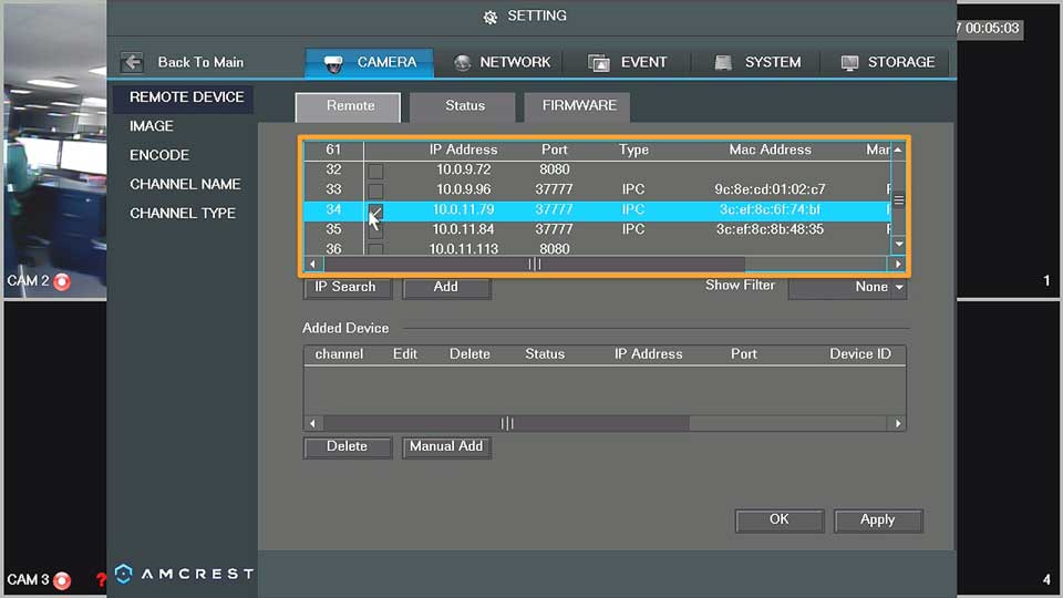 How To Connect A Amcrest NVR Using ONVIF NVR IPCAMERA SECURITY