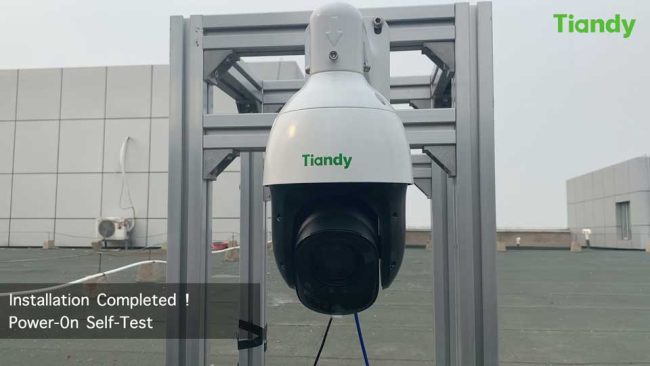Tiandy PTZ Cameras installation guide - NVR IPCAMERA SECURITY