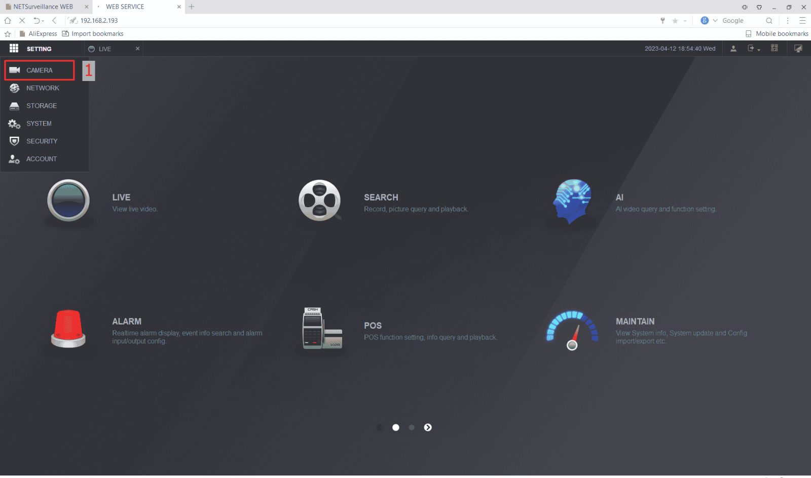 Add H265X Camera to Recoder - NVR IPCAMERA SECURITY