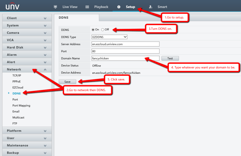 Using Your Uniview NVR - NVR IPCAMERA SECURITY