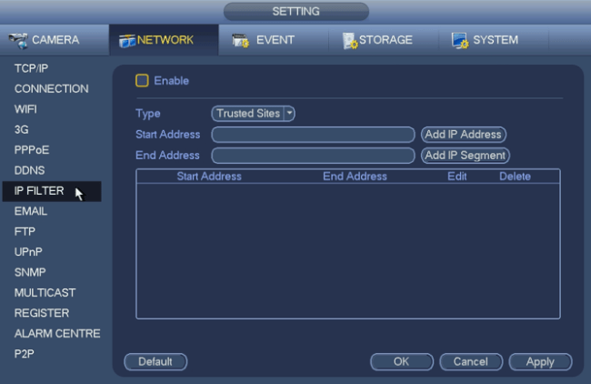DAHUA NVR Network Interface Setting - NVR IPCAMERA SECURITY