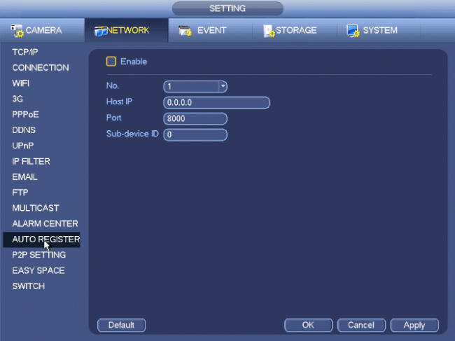 DAHUA NVR Network Interface Setting - NVR IPCAMERA SECURITY