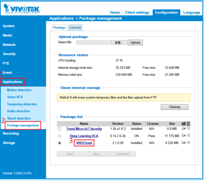 VIVOCloud setup and use guide - NVR IPCAMERA SECURITY