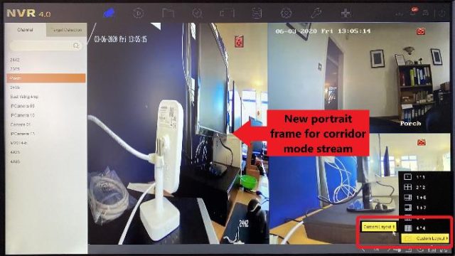 Adjusting Hikvision IP camera for narrow scenes - NVR IPCAMERA SECURITY